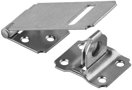 Stanley Hardware 3-1/2-Inch Adjustable Staple Safety Hasp, Zinc Plated ...