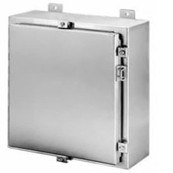 Hoffman A30H2416SSLP Wall-Mount Enclosure, NEMA 4X, Stainless Steel ...