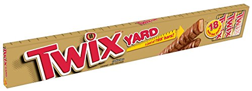 TWIX Holiday Caramel Chocolate Cookie Bar Candy 1-Yard 32.22-Ounce Bar ...