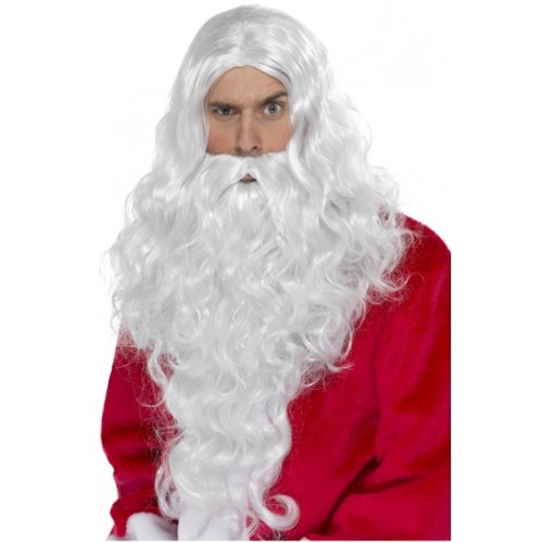 Купить Traditional Santa Wig and Beard в интернет-магазине Amazon с ...
