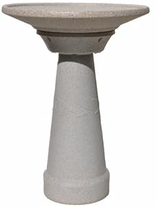 Amazon.com : Dirty Bird Septic Vent Concealer, Granite : Birdbath ...
