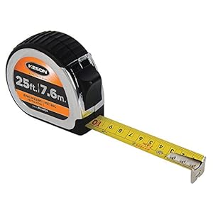 Keson PG10M25 25-Feet Tape Measure