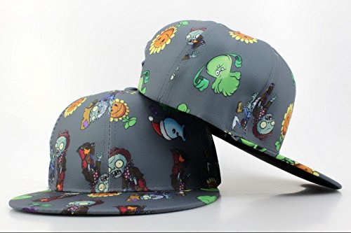 Adjustable Hats Caps Plants Vs Zombies Zombie Big Face Kids Snapback ...