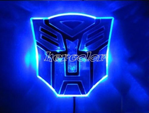 Blue Transformer Logo