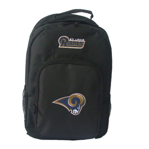 NFL St Louis Rams Black Southpaw Backpack from Concept One Accessories ...