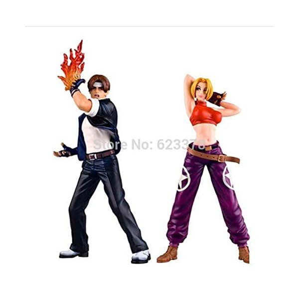 King of Fighter Figure KOF Angel, Kyo, K, Mary PVC Battle Action Figure ...