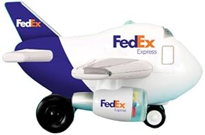 Amazon.com: Daron Fedex Bump and Go Airplane: Toys & Games