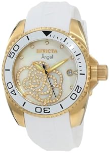 Invicta Women's 0488 Angel Collection Cubic Zirconia Accented ...