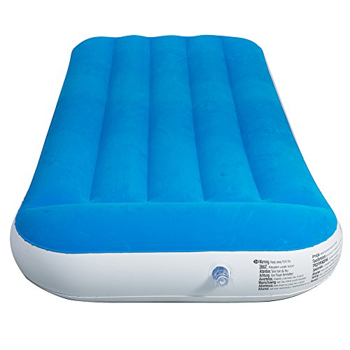 Cozy & Waterproof Top Inflatable Bed for Kids Portable Travel Mattress ...