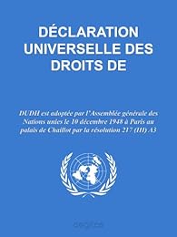 Déclaration universelle des droits de l'homme - Babelio