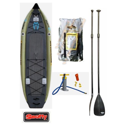 2014 Boardworks Badfisher MCIT 11' Inflatable Fishing Stand-Up Paddle ...