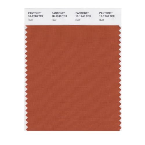 PANTONE SMART 18-1248X Color Swatch Card, Rust - Wall Decor Stickers ...