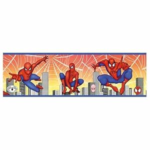 Spiderman Wallpaper Border: Amazon.co.uk: DIY & Tools