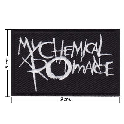 My Chemical Romance MCR Patch Punk Rock Heavy Metal Embroidered Iron on ...