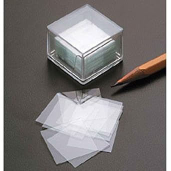 COVERSLIP 18X18 NO 1 -- 1OZ: Microscope Slide Cover Slips: Amazon.com ...