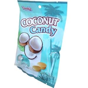 Amazon.com : Dandys Coconut Candy 3.52 oz : Coconut Hard Candy Chinese ...