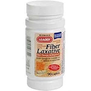Amazon.com: Leader Fiber Laxative Caplets 625mg, 90 Ct (2 Pack): Health ...