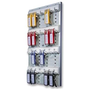Wall Mount 24 Hook Key Storage Board: Amazon.co.uk: Office Products