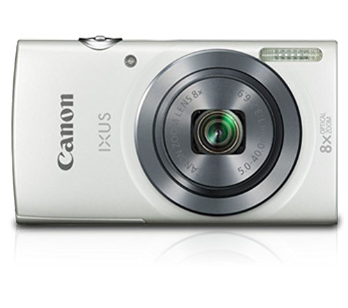 Canon IXUS 160 20MP Point and Shoot Digital Camera (Silver) with 8x ...