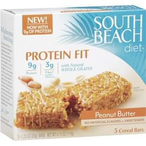 Amazon.com: South Beach Diet High Protein Cereal Bars 5 ea: Breakfast ...