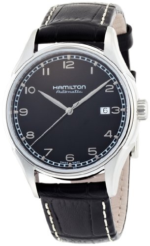 Hamilton Mens H39515733 Valiant Black Dial Watch | Best Sellers
