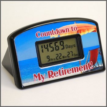 Countdown to Retirement Clock - FindGift.com