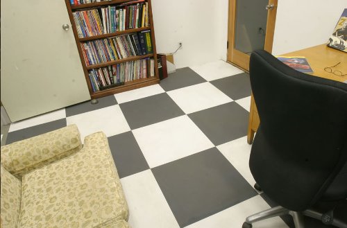 IncStores Peel and Stick tiles 24x24 Levant Pattern White (box of 10 ...