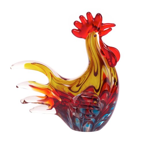 Glass Rooster - FindGift.com