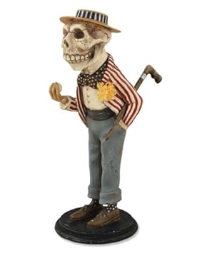 Skeleton Golfer Statue - GolfBlogger Golf Blog