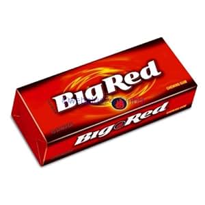 Amazon.com : Wrigley's Big Red - Zimt Kaugummi (15 Stck) : Chewing Gum ...