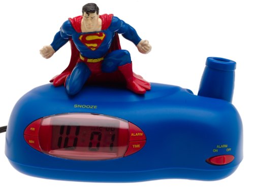 Superman Projection Alarm Clock - FindGift.com