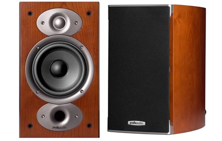 !$ Polk Audio RTI A1 Bookshelf Speakers (Pair, Cherry) | adolspeakers
