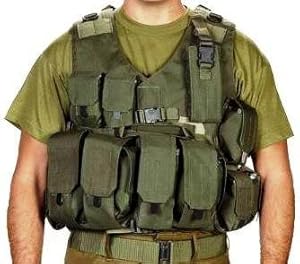 Amazon.com : Hagor Officer Swat Military Tactical Vest Cordura Combat ...