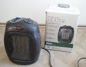 Amazon.com - Intertek 1500 Watt Ceramic Electric Portable Heater (Black ...