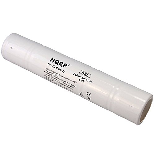 Купить HQRP Ni-Cd 1/2D 6V 2500mAh Rechargeable Battery for Moltech ...