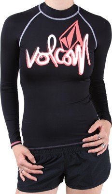 *!!Cheap Volcom Pure Fun Rash Guard – Long-Sleeve – Women’s Black, S ...