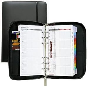 Amazon.com : Day Runner(R) Concorde Microfiber Planner, Zipper, 3-Ring ...