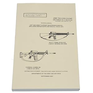 Amazon.com : M16A2 Rifle & M4 Carbine (2001) (Army TM 9-1005-319-23&P ...