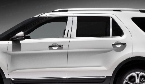 2011-2012 Ford Explorer SES Chrome Window Sills Trim | Buy