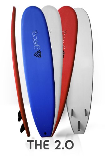 8 foot foam softtop soft surfboard foamboard by Greco Surf - Mizzle ...