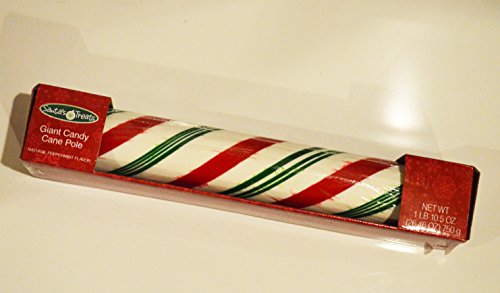 Giant Peppermint Twist Candy Cane Pole, 1.5lb Stick Food, Beverages ...