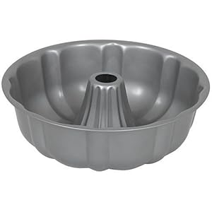 Amazon.com: Baker's Secret Basics Nonstick Fluted Tube Pan: Bundt Pans ...