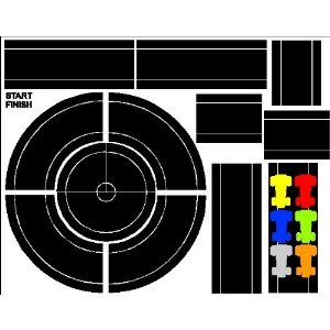 Amazon.com: Race Track And Cars Decals Wall Stickers Racing Art: Home ...