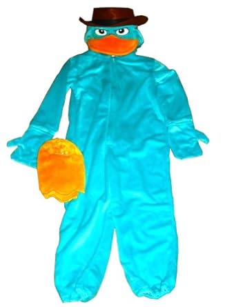 Amazon.com: Disney Parks Agent P Costume Perry Phineas and Ferb: Toys ...
