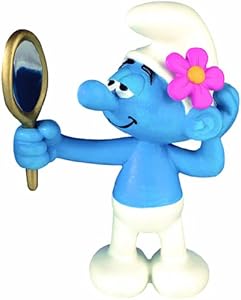 Amazon.com: PLASTOY Collectable Figure Smart Smurf: Toys & Games