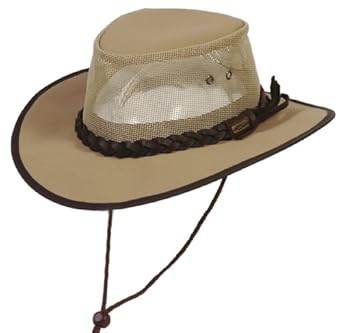 CoV-Ver Hats Crushable Waterproof Australian Canvas Outback Hat at ...