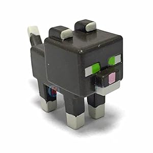 Highly Collectable Minecraft Mini Figure - Cat: Amazon.co.uk: Toys & Games