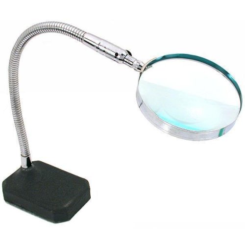 2x Flexible Desktop Magnifier Jewelers Hands Free Tool | Buy