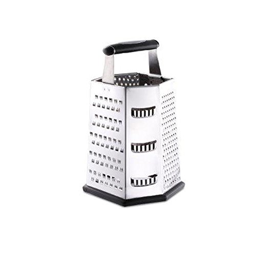 Best Offer Stainless Steel Tower Grater with 6 different surfaces (6 ...