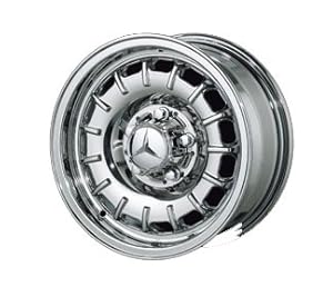 Replica 14" Old Style Chrome Wheels for Mercedes Benz – Set of 4 with ...